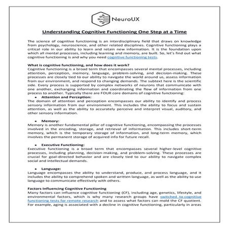 Understanding Cognitive Functioning One Step at a Time NeuroUX.pdf