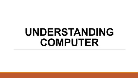 Types of computer | PPT