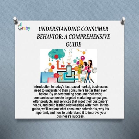 UNDERSTANDING CONSUMER BEHAVIOR. | PPTX