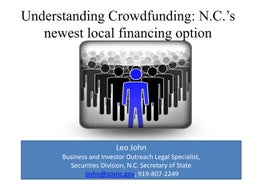 Preparing for the Crowdfunding Revolution | PPT
