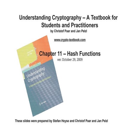 Understanding_Cryptography_Chptr_11 - -Hash Functions.pptx