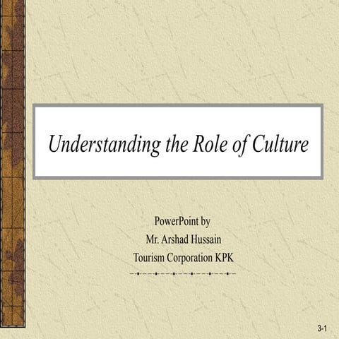 Understanding culture | PPT