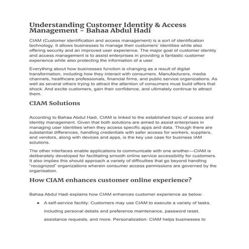 Customer Identity and Access Management (CIAM).pdf