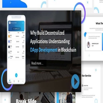 Understanding DApps development and its benefits | PPT