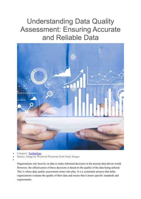 Data Quality And Metadata Ppt