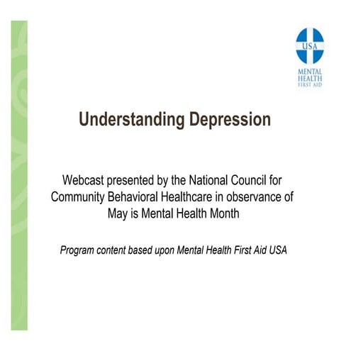 Mental-Health-First-Aid | PPTX
