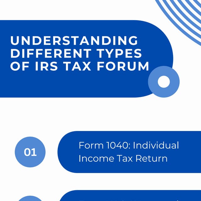 Understanding Different Types of IRS Tax Forum.pdf