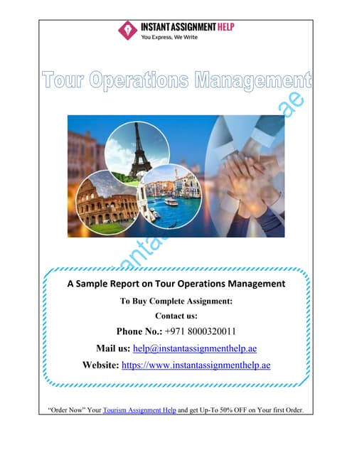 Detailed Sample Report on Travel and Tourism Sector | PDF