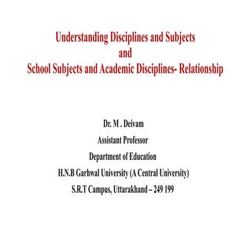 UNDERSTANDING DISCIPLINES AND SUBJECTS.pptx