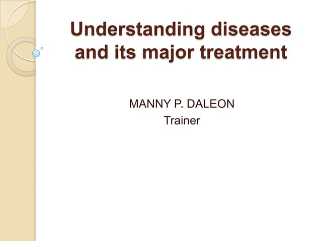 Communicable and non communicable disease | PPTX