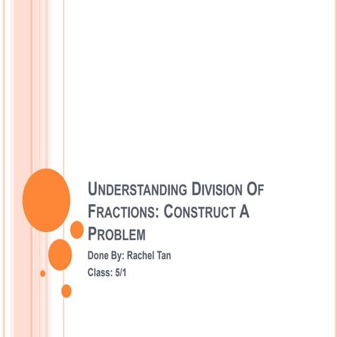 Understanding Division Of Fractions