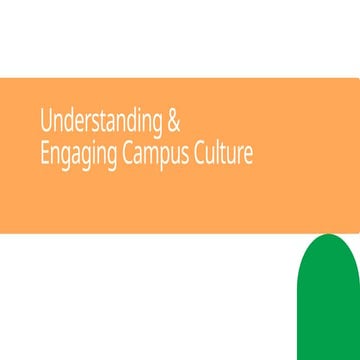 Understanding & Engaging Campus Culture A Christian Perspective ...