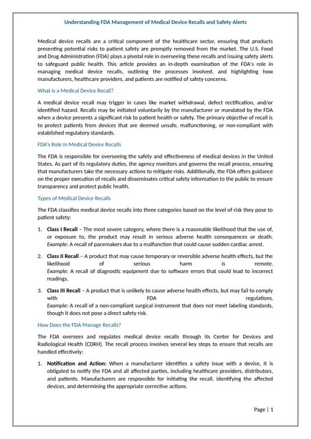 Risk Management and Risk Analysis Techniques for IVD and Non IVD ...