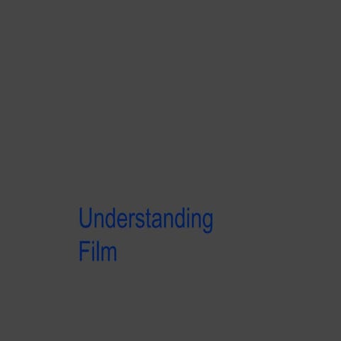 Understanding Film - School of Rock | PDF