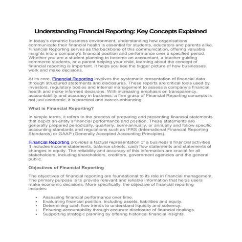 Understanding Financial Reportingn Key Concepts Explained.docx