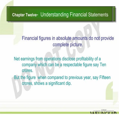 Understanding Financial Statements | PDF