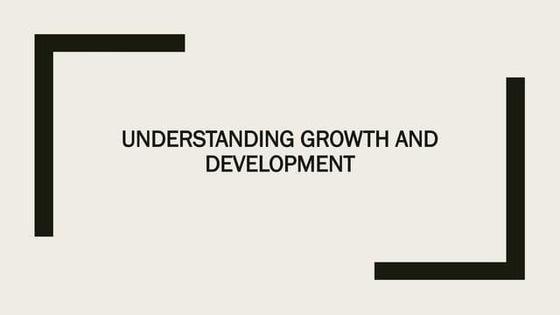 Human Development: Meaning, Concepts and Approaches | PPT