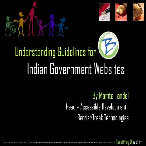 Understanding Guidelines for Indian Government Websites | PPT