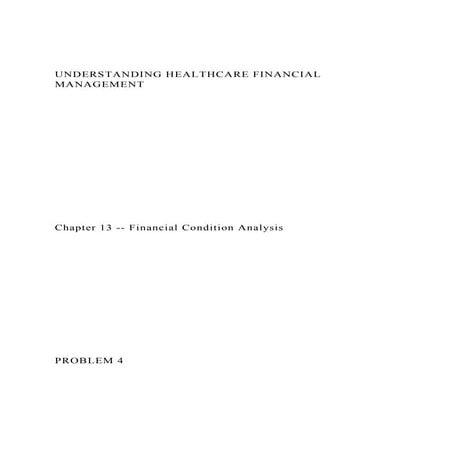 UNDERSTANDING HEALTHCARE FINANCIAL MANAGEMENT.docx