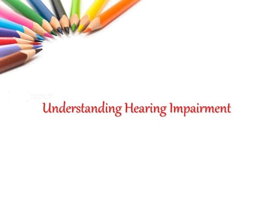 Strategies in teaching hearing impaired children in an inclusive ...