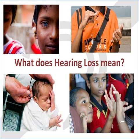 Understanding Hearing Loss | PPT