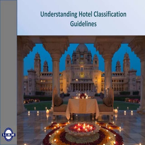 Understanding Hotel Classification Guidelines ppt | PPTX