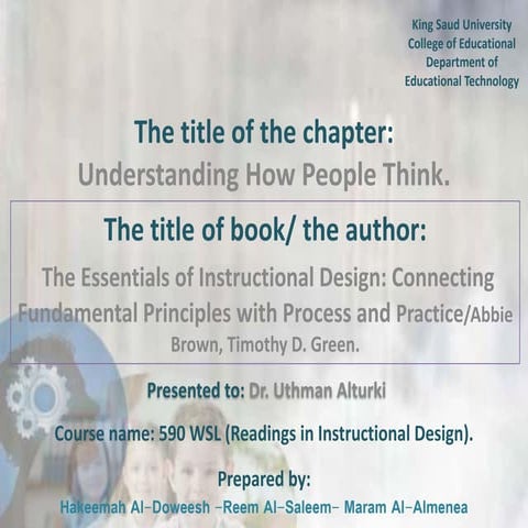 Understanding How People Think | PDF
