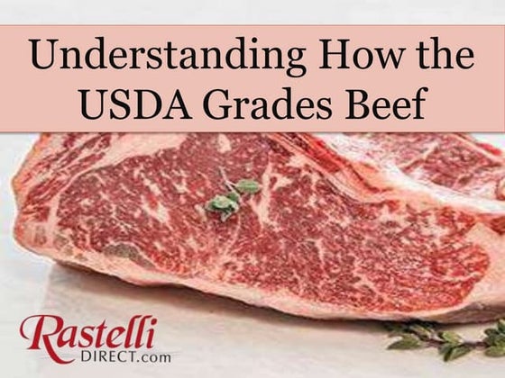 Grading, quality and standardization of meat. Group 2.pptx