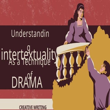 Threads Between Texts: Understanding Intertextuality in Literature" | PPTX