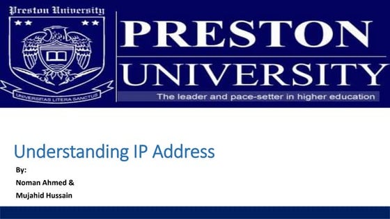 Ip Address Presentation Ppt