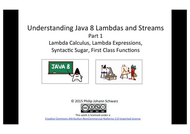 Understanding Java 8 Lambdas And Streams Part 1 Lambda Calculus Lambda Expressions