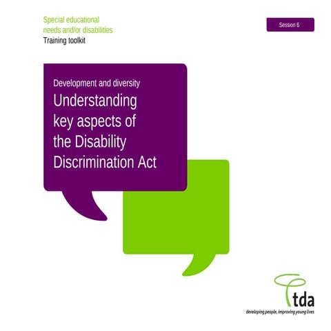 Understanding Key Aspects Of The Disability Discrimination Act ...