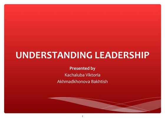 Leadership Training (Filipino) | PPT