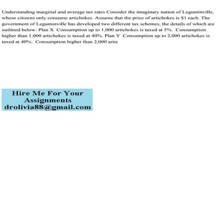 Understanding marginal and average tax rates Consider the imaginary .pdf