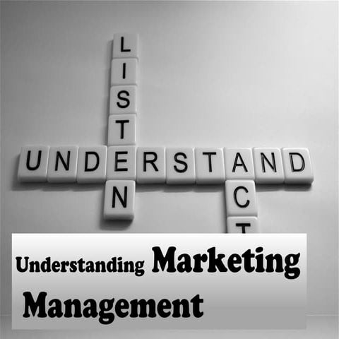 Understanding marketing management- importance | PPT
