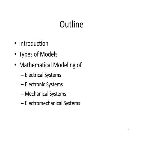 modeling of MECHANICAL system (translational), Basic Elements Modeling-Spring(K), Damper(D ...