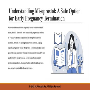 5- How Does Misoprostol Safely End Early Pregnancy? | PPT