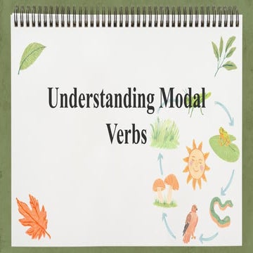 Understanding Modal Verbs with its types | PPTX