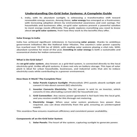 Understanding On-Grid Solar Systems.docx