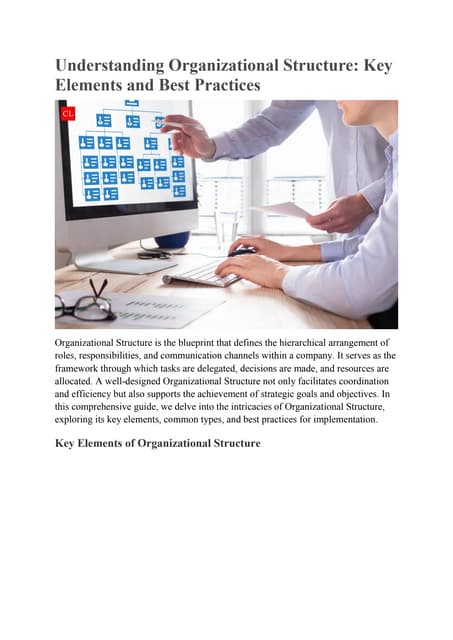 Types of Organizational Structure | PPT