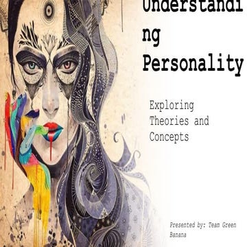 Introduction to Psychology: Understanding Personality | PPTX