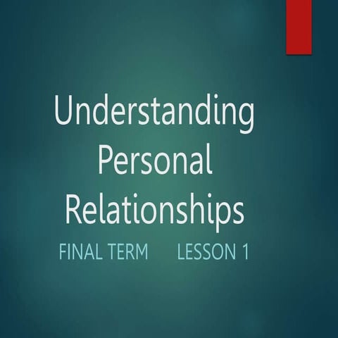 Understanding Personal relationships lesson 1.pptx
