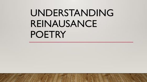 Grade 7 Types of Poetry, ELements of Poetry and Purpose of the Author ...