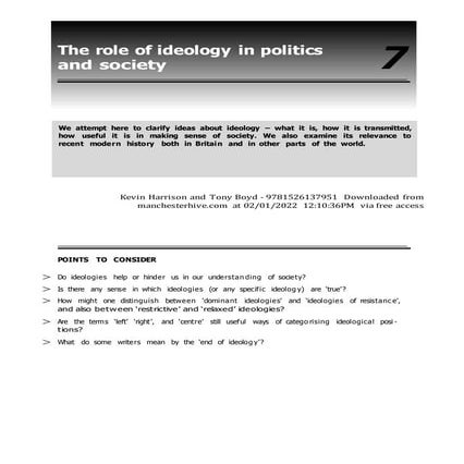 Louis Althusser _Ideology and Ideological State Apparatuses | PPTX