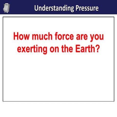 Understanding pressure | PPTX