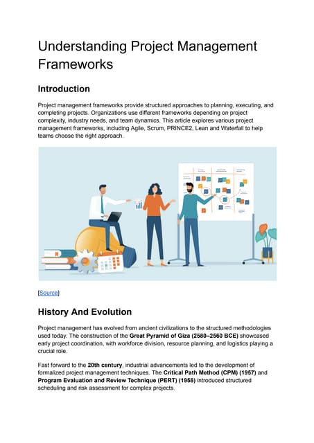 What is Project Management Framework.pdf