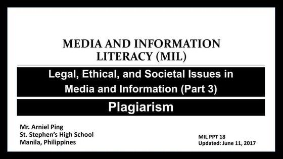 Types of Media - Media and Information Literacy (MIL) | PPT