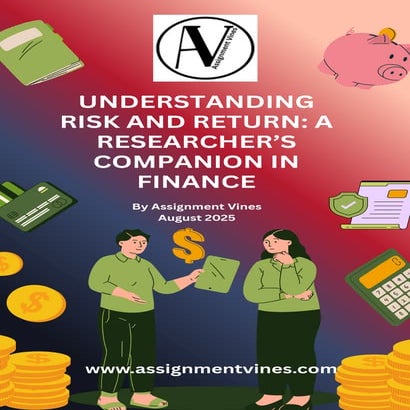 Understanding Risk and Return: A Researcher’s Companion in Finance | PDF