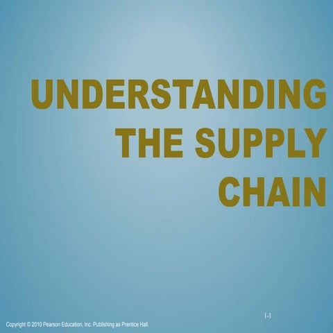 Understanding The Supply Chain Management SCM pptx | PPT