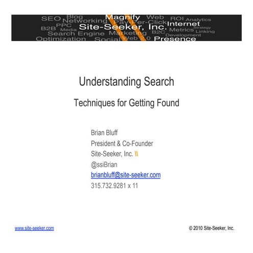 Understanding Search | PDF | Search | Internet